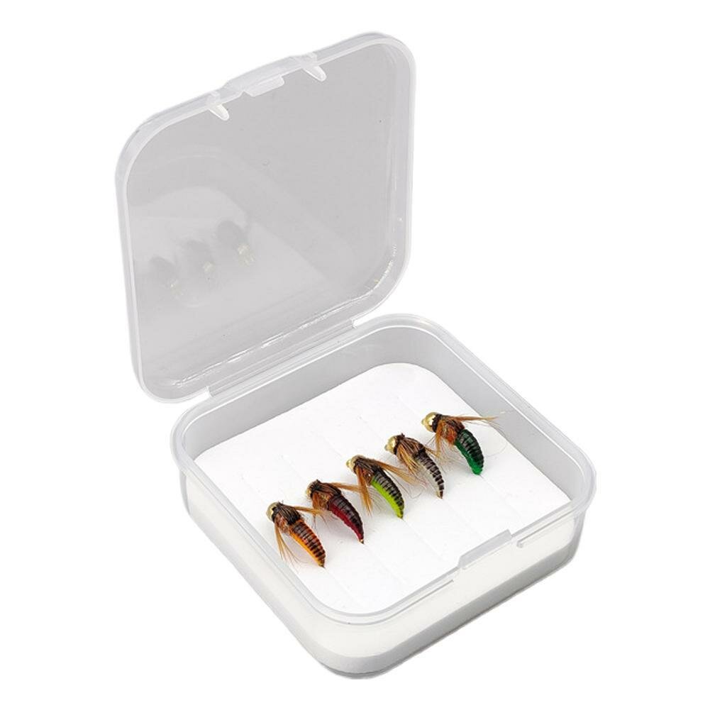 Мушки для рыбалки на хариуса, ленка, форель. Набор из 5 штук.