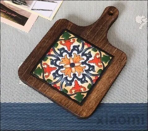 Подставка под горячее "Винтажное мерцание" х 14 см, 1 шт