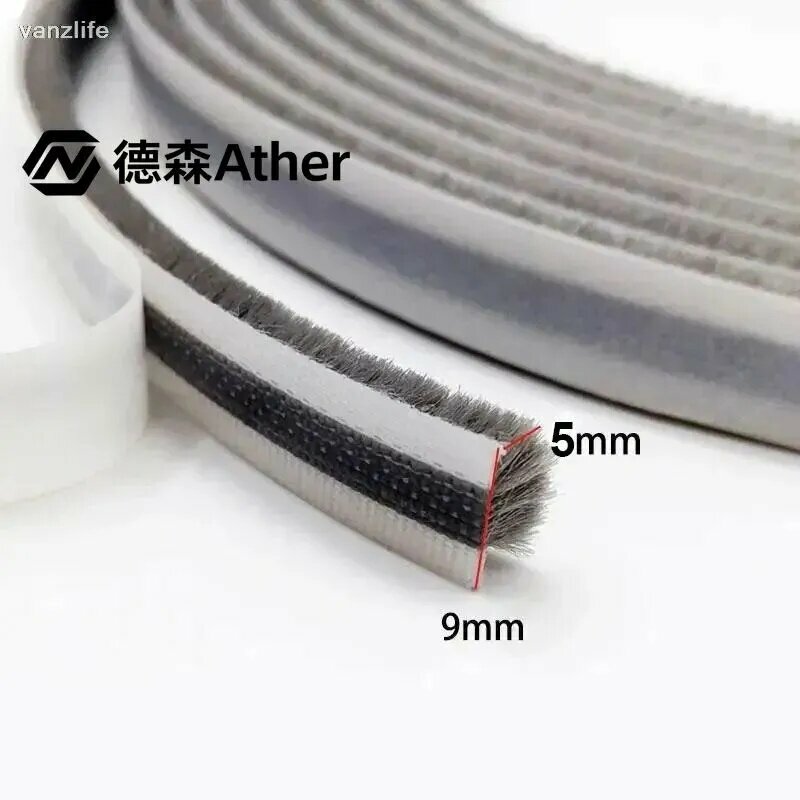 10 м самоклеящаяся уплотнительная лента для дверей и окон: противоударная, ветрозащитная, теплоизоляционная, войлочная