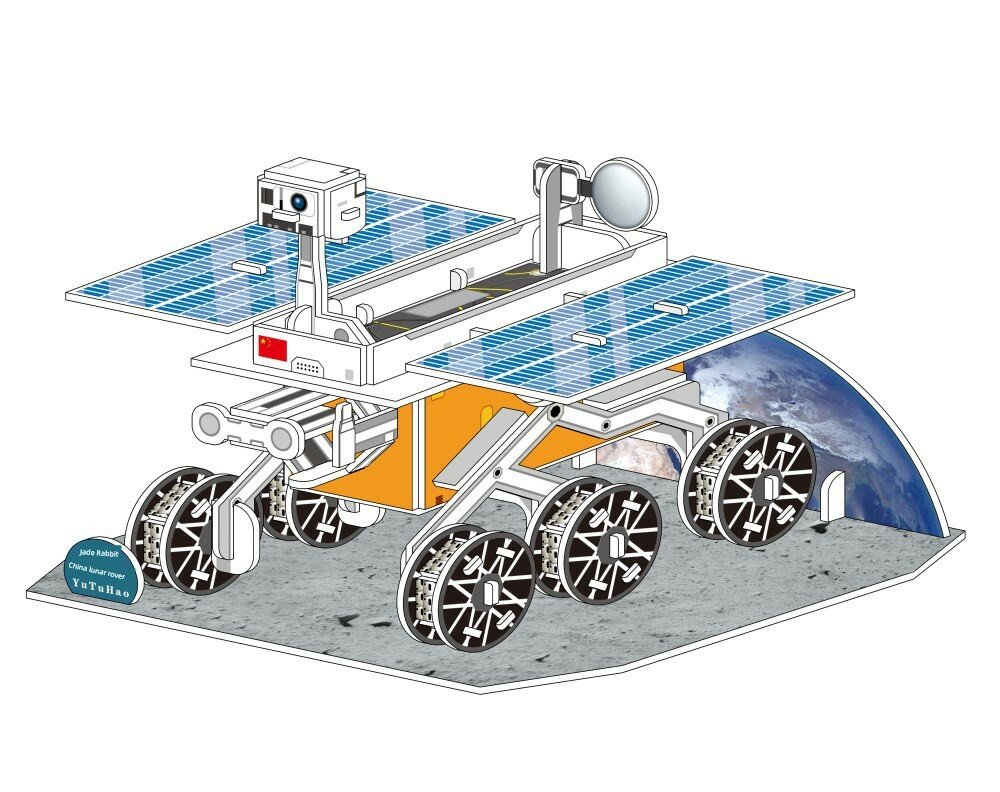 Детский развивающий конструктор 3D-пазл ручной работы: космический корабль «Шэньчжоу-7» и «Шэньчжоу-13» (3D-модель