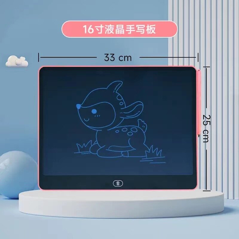 16/ 20inch LCD планшет для письма для детей, доска для рисования, маленькая черная доска для бизнеса, очень большая LCD доска для письма