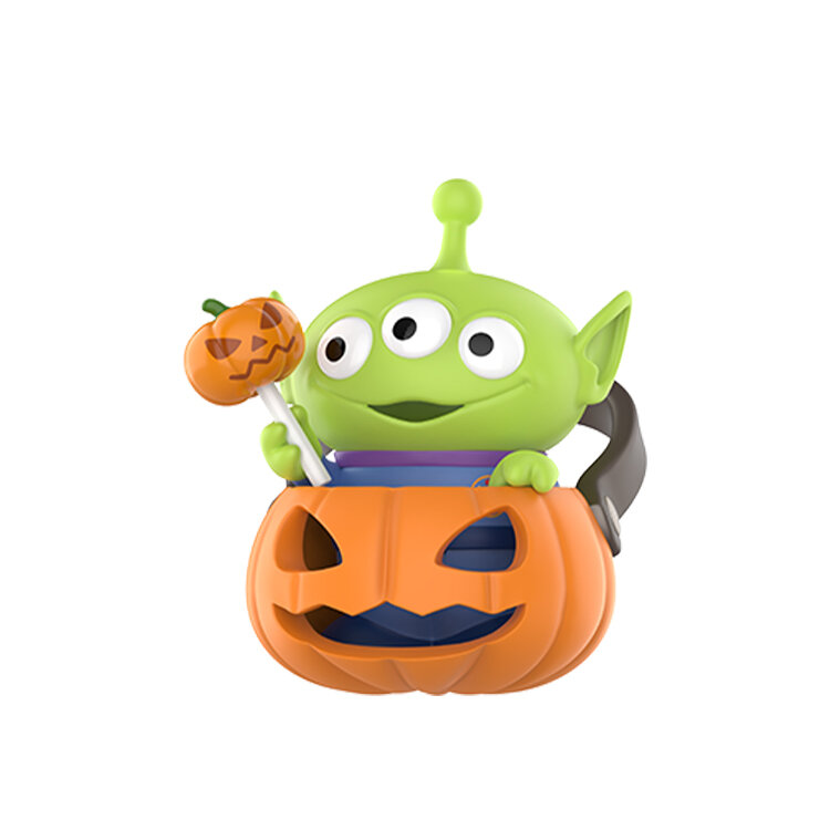 Коробочка с сюрпризом унисекс POP MART История игрушек A Wild And Haunting Night, Confirmed-Pumpkin Alien (Open)