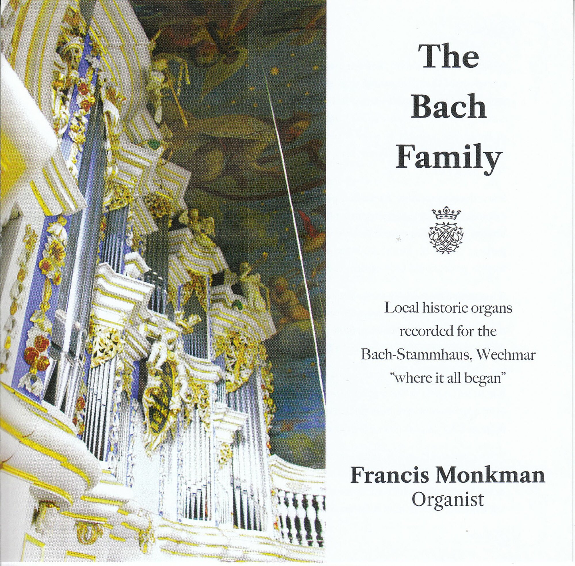Компакт-диск Francis Monkman - The Bach Family (CD) (1 CD)