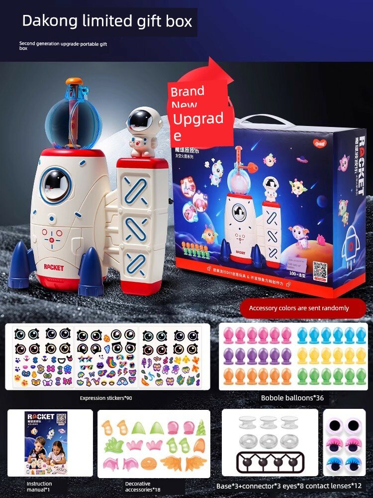 Волшебные липкие шарики Bobo: развивающие материалы для творчества своими руками, игрушки для мальчиков и девочек,