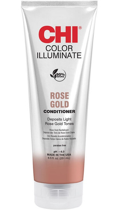 CHI Color Illuminate Conditioner Rose Gold - Оттеночный кондиционер Розовое золото 251 мл