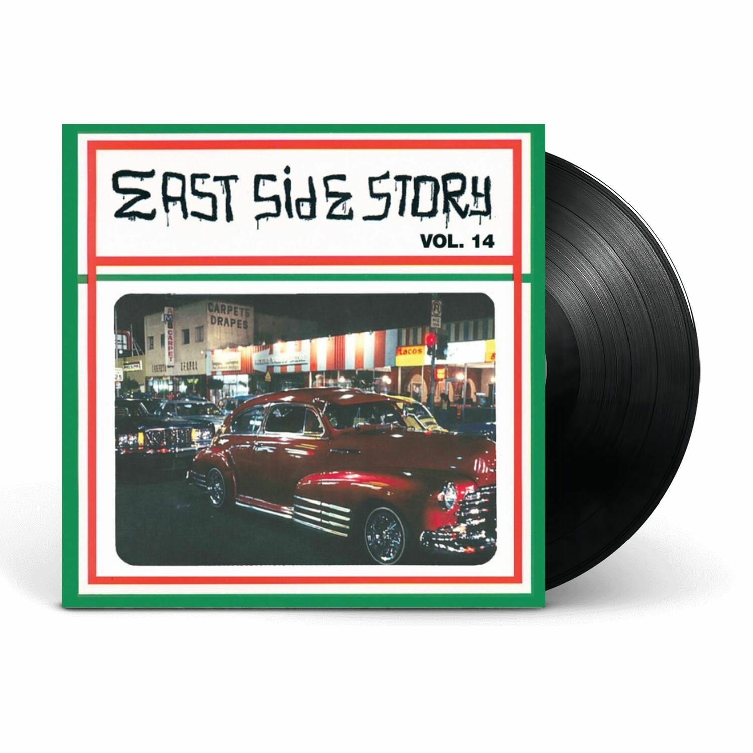 Виниловая пластинка Various - East Side Story Vol. 14, Vinyl, LP, Compilation, Glow In The Dark Green