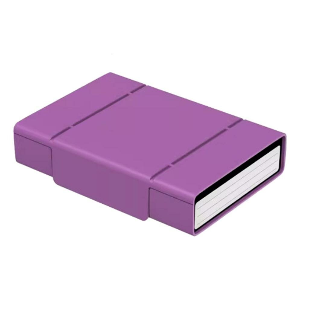 Чехол для жестких дисков 3.5-дюймовый антистатический ударопрочный, лавандово-фиолетовый