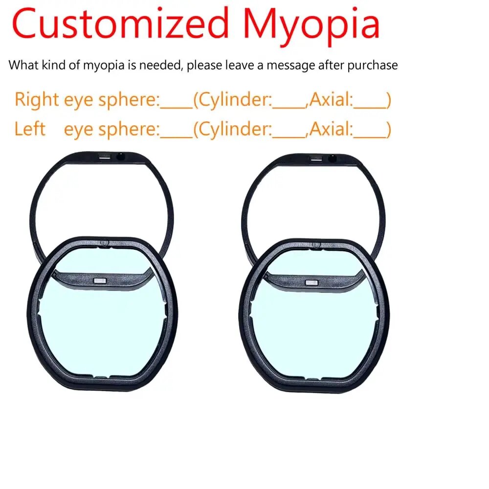 VR рецептурные линзы для PS VR2 UZCMVR customized