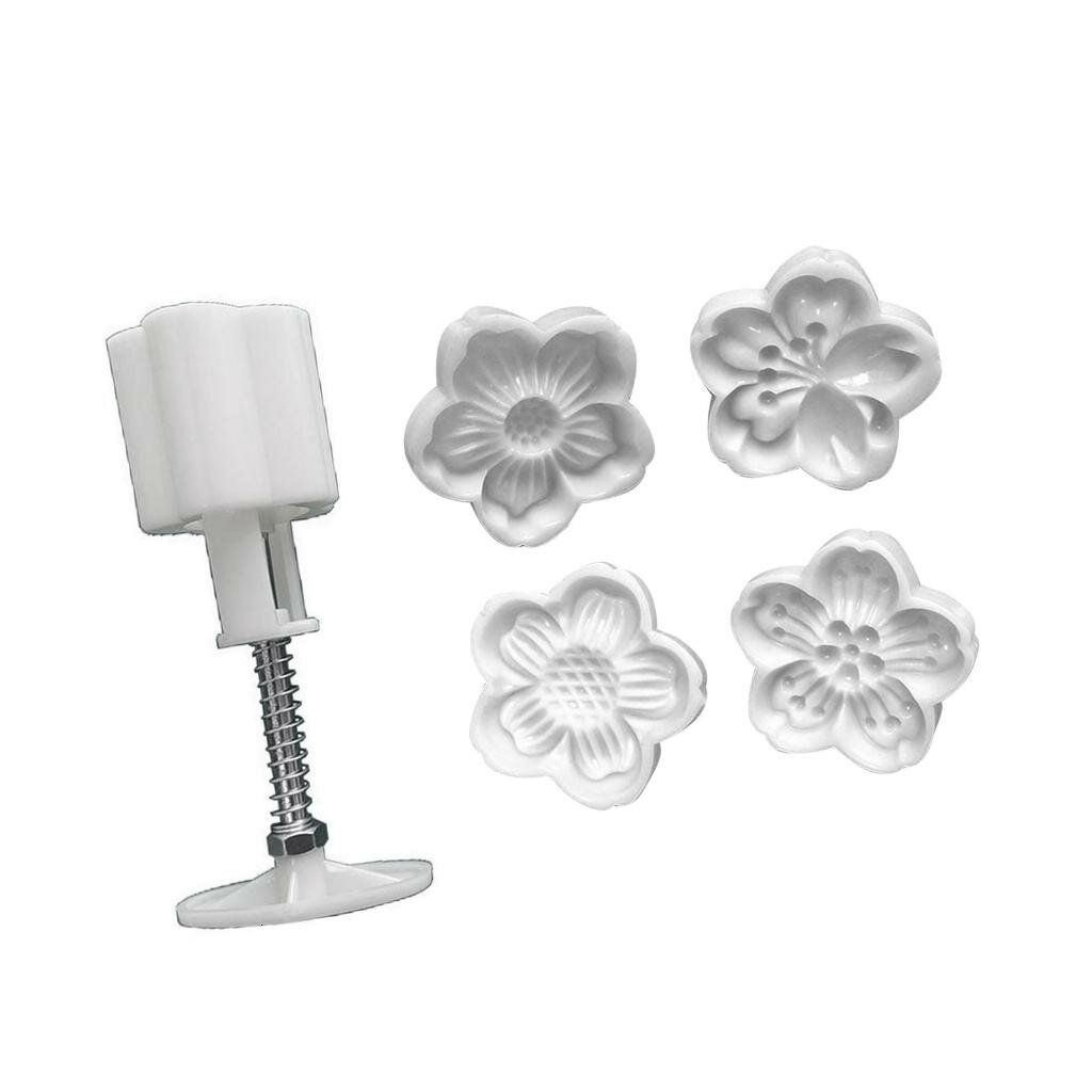 Формы для выпечки в форме цветков вишни, 4 шт, 30 г весенней вишни бл