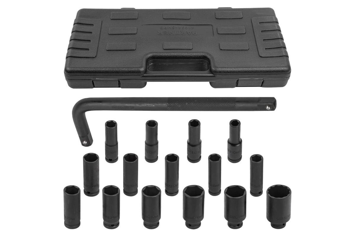 Набор головок ударных PARTNER PA-4166A-5MPB