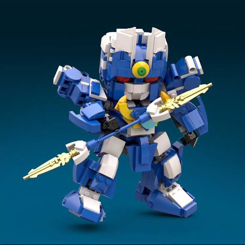 MOC Light Envoy Wave Envoy Water Hidden Man Robot Инновационная модель сборки в подарок для мужчин