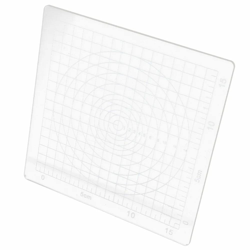 Прозрачный акриловый коврик для лепки и сушки глины для домашнего использования
