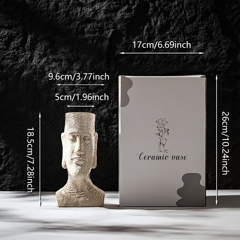 Статуи Моаи из камня, керамические вазы, декоративные предметы, оригинальные подарочные коробки, мебель для отелей и домов, предметы интерьера, изделия ручной работы для гостевых домов.