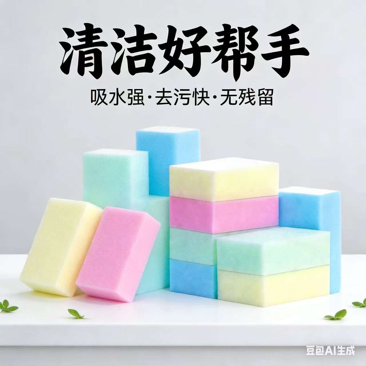 Высокоплотный двойной компрессионный нано-спонж, волшебный ластик, кухонный чистящий артефакт, для мытья посуды и чистки салона автомобиля, прочный блок спонжа