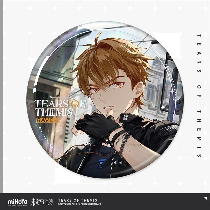 Значок Tears of Themis Raven-3, черный