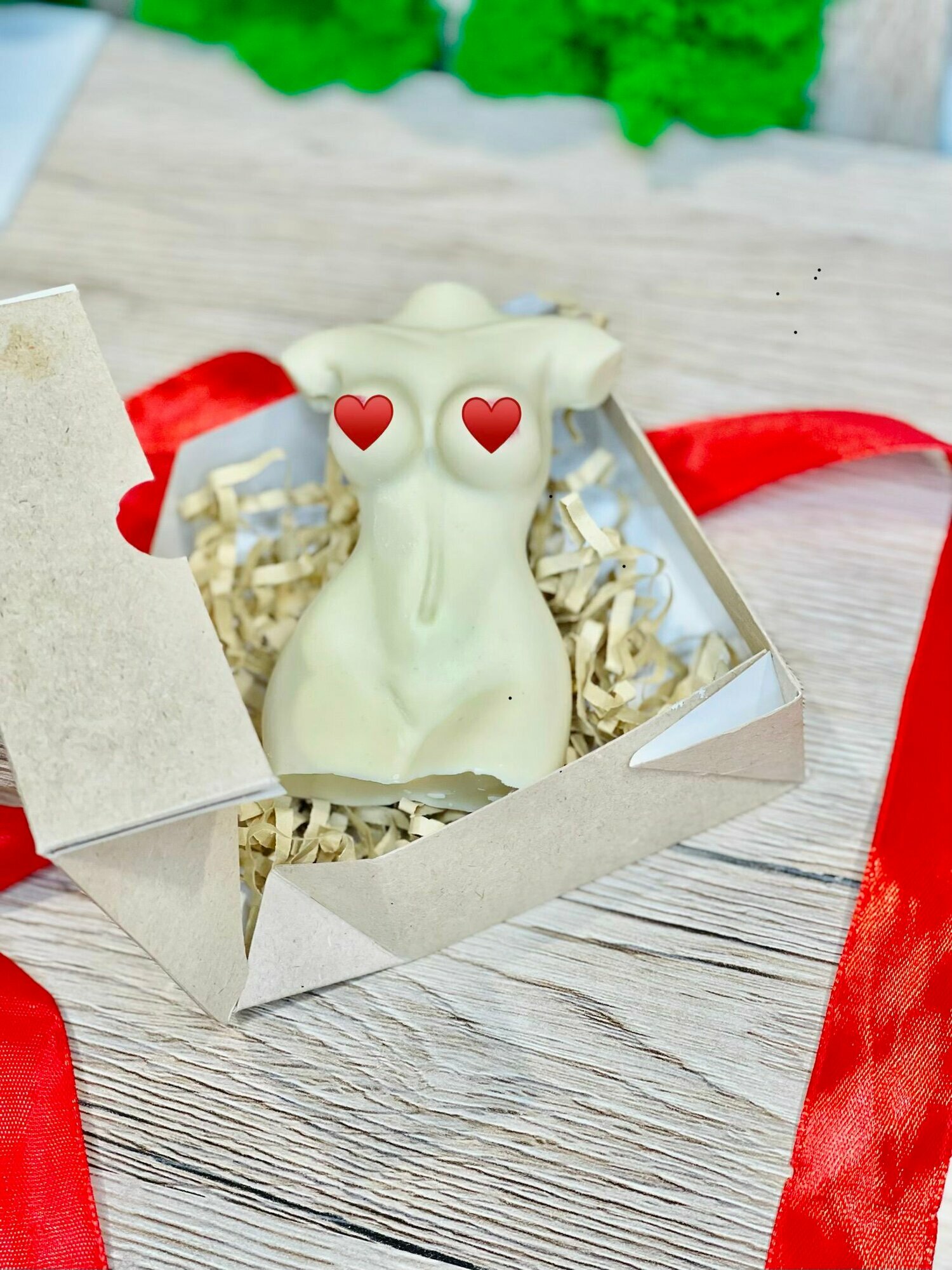 Шоколадная женская фигура, подарок мужчине на 23 февраля, прикол для мужа, шоколад фигурный ручной работы