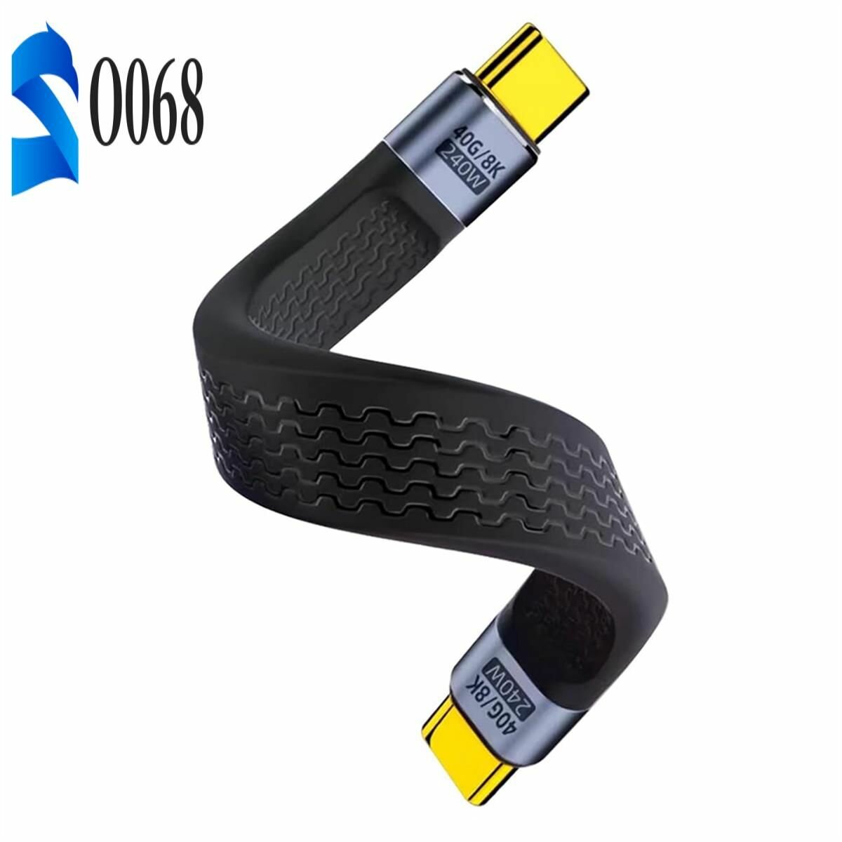 (D Q B V) 40Gbps USB 4,0 PD 240W Быстрый Зарядный Кабель Для Телефона, Ноутбука usb 4.0 кабель pd 240w кабель 40gbps кабель для ноутбука