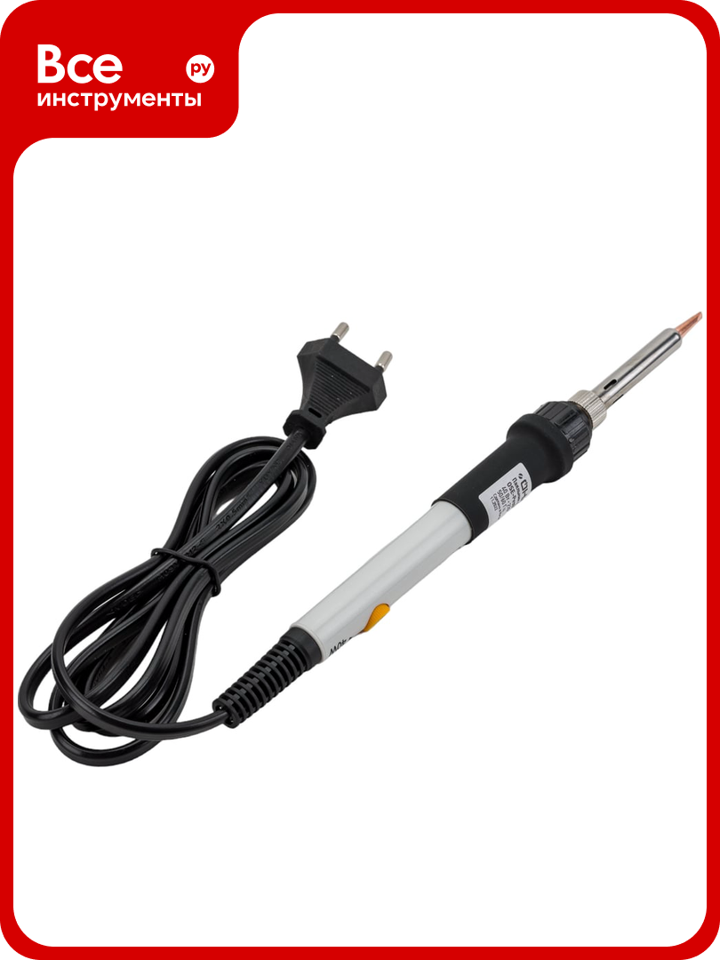 Паяльник онлайт OSE-Pes02-40W-CP темп, клин прямой 90001