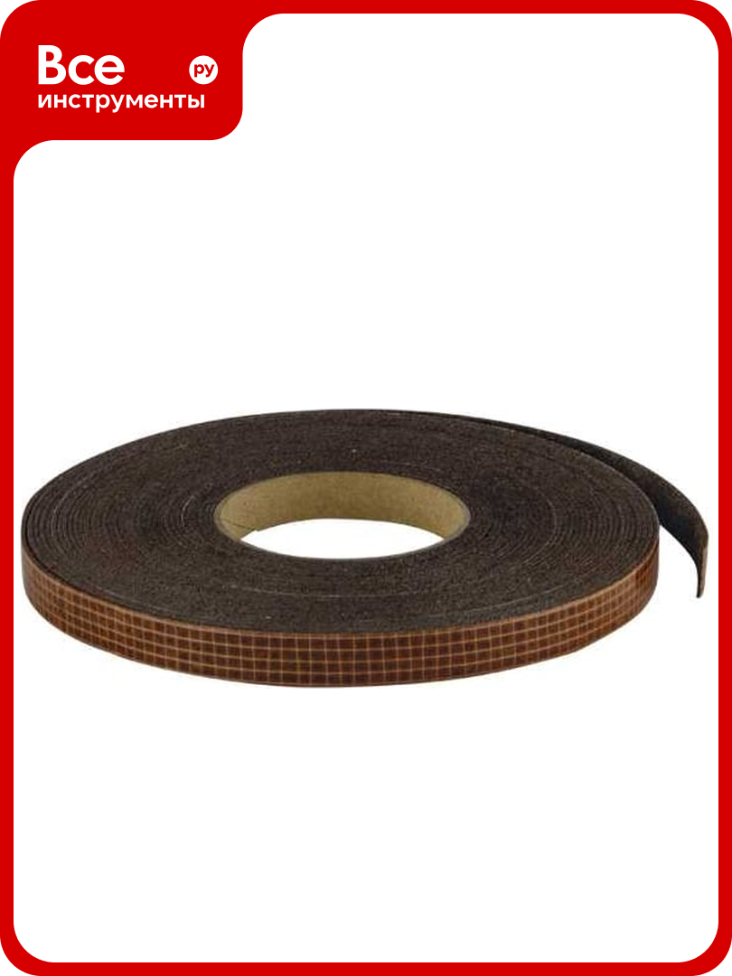 Терморасширяющийся уплотнитель FUARO ISOLAR ECO 1000-10/B (толщ. 1 мм, шир. 10 мм, длина 20 м), черный 38031