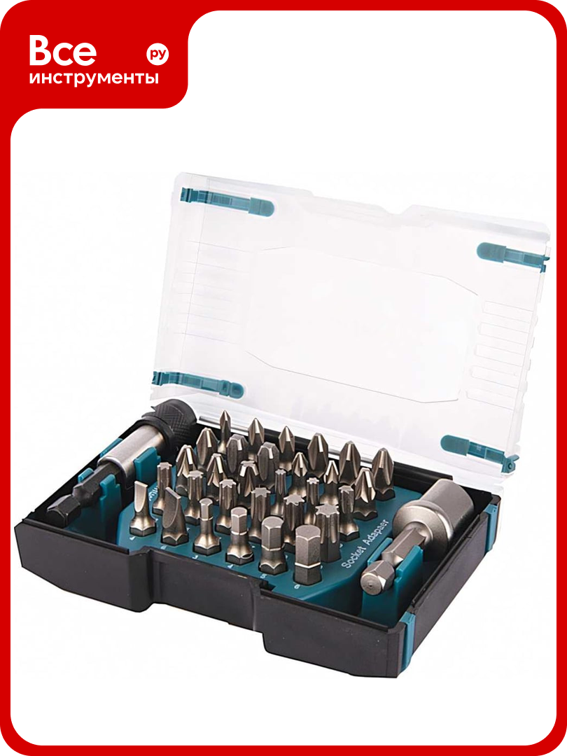 Набор бит 32 предмета Makita D-65084