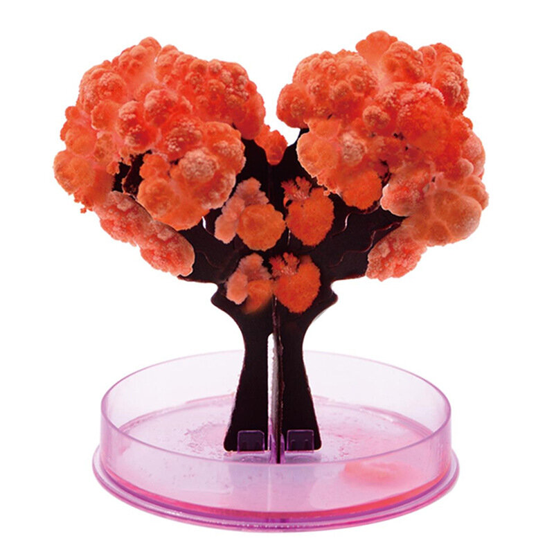 Цветение бумажного дерева магия любви полив дерева рост кристаллизация научный эксперимент