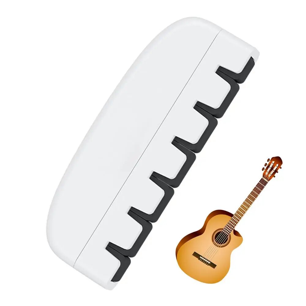 Бесшумный демпфер для струн гитары, шумоподавитель, Бесшумный демпфер для гитары, многофункциональный музыкальный инструмент, бесшумный инструмент для гитары