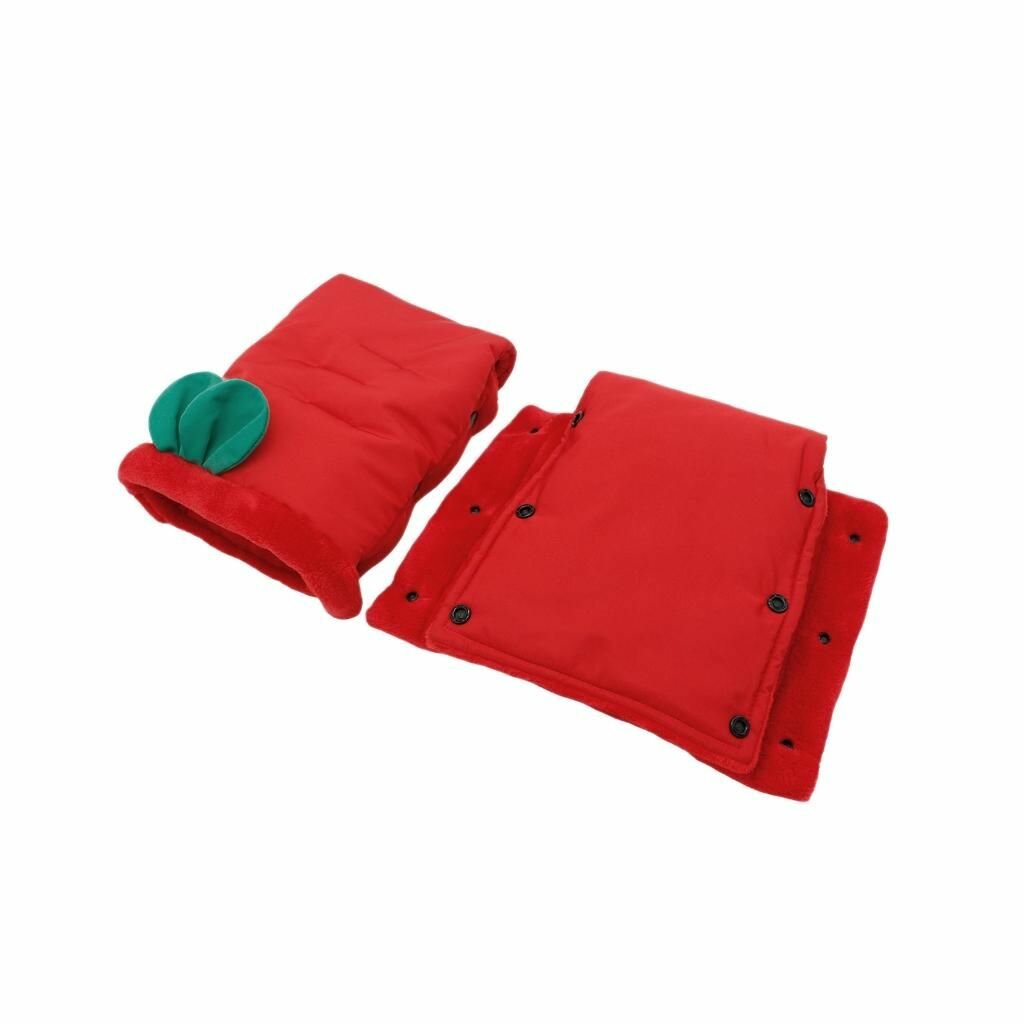 Детские варежки для коляски, красный