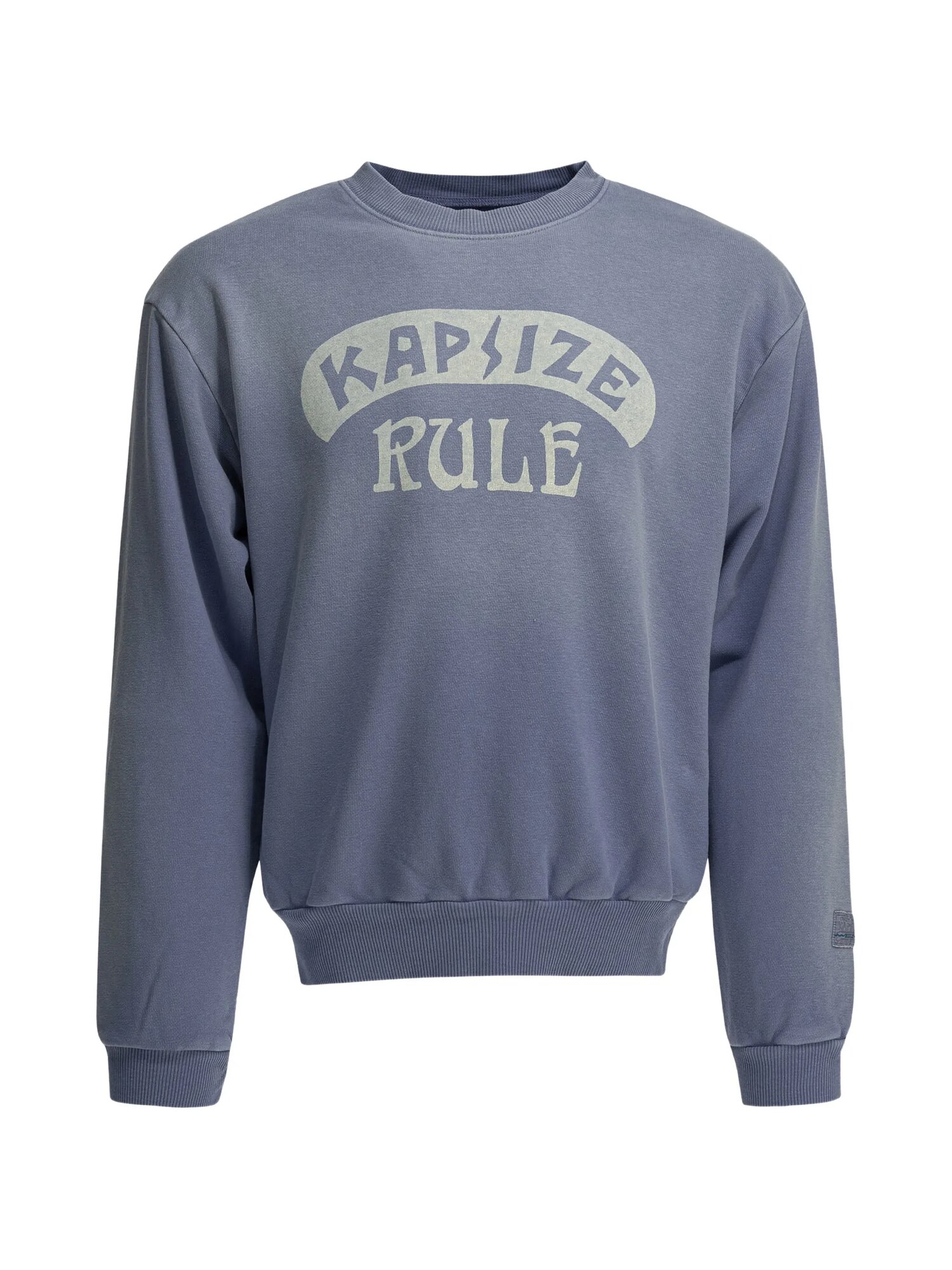 Толстовка KAPITAL Graphic-print sweatshirt, размер 54, , синий