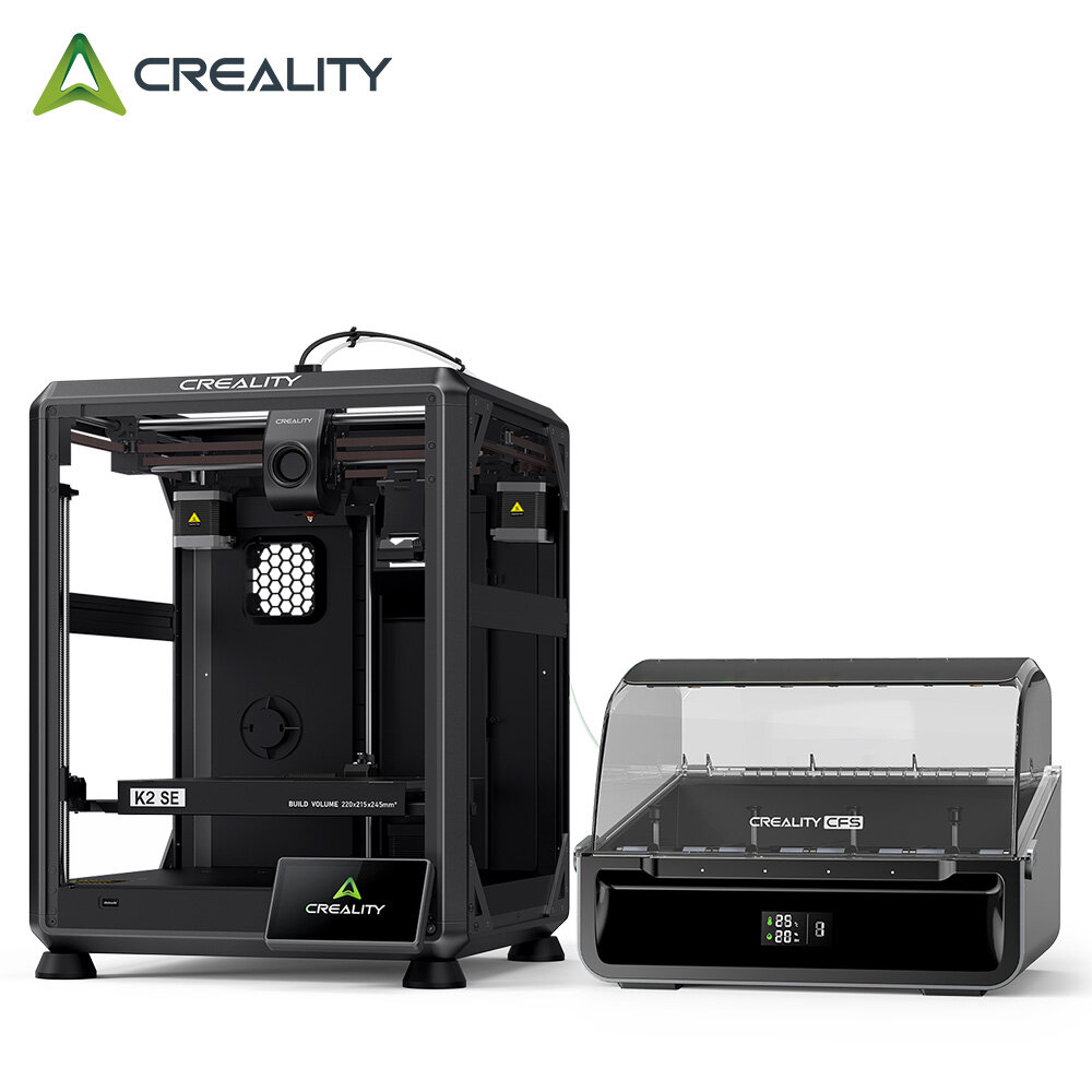 Creality K2 SE Combo 3D-принтер, скорость до 600 мм/с, алюминиевый каркас, зона печати 220×215×245 мм