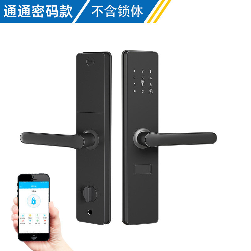 Умный электронный замок для квартир, отелей, гостевых домов, арендованных комнат, дистанционный замок с паролем, антикражный дверной замок с отпечатком пальца, дверной замок с картой доступа