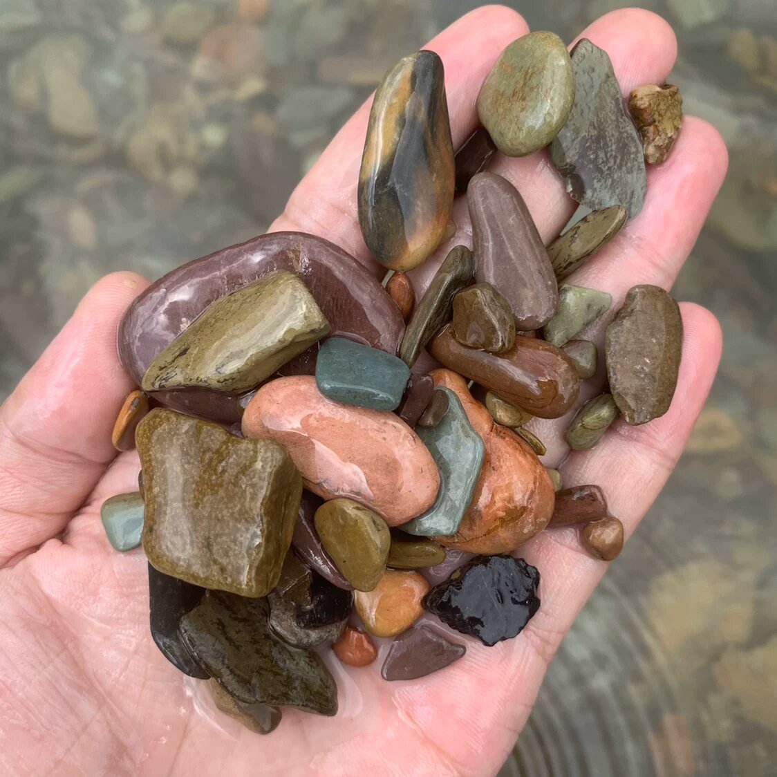 Натуральные камни для черепах, камни для ландшафтного дизайна аквариума, плоские камни местного происхождения, площадка