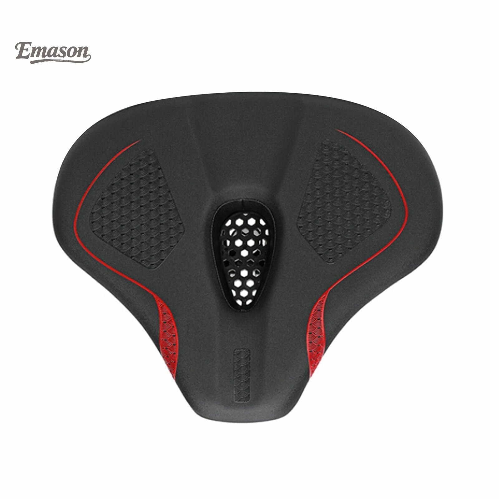 Комфортное велосипедное сиденье Замена широкого велосипедного седла 25cmx30cm-LP