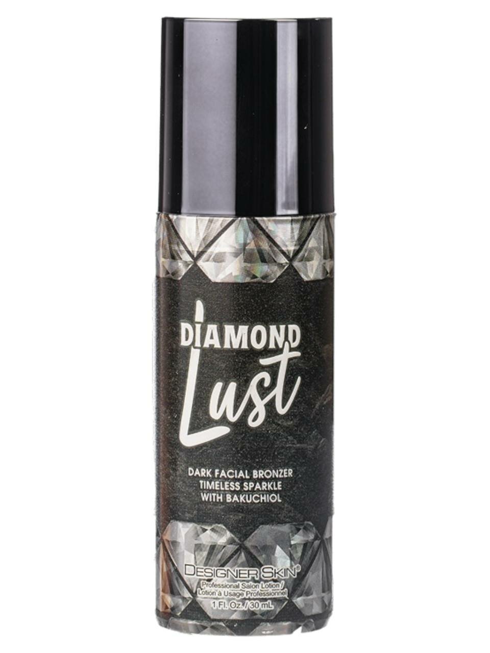 Лосьон для загара Designer Skin "Diamond Lust", бронзирующий комплекс и бакучиол для лица, 30 мл