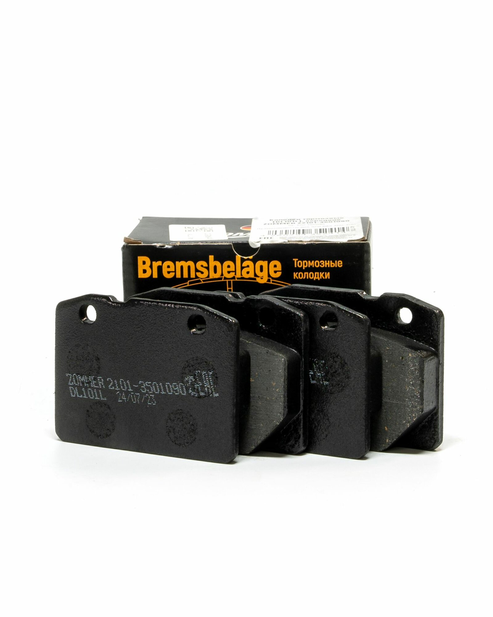 Тормозные колодки передние ZOMMER на ВАЗ 2101-2107, OEM 2101-3501090