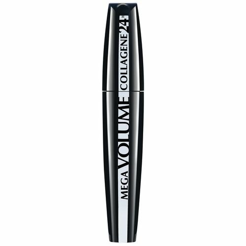 L'Oreal Paris Mega Volume 24H Collagen Mascara, тушь для ресниц, оттенок Extra Black