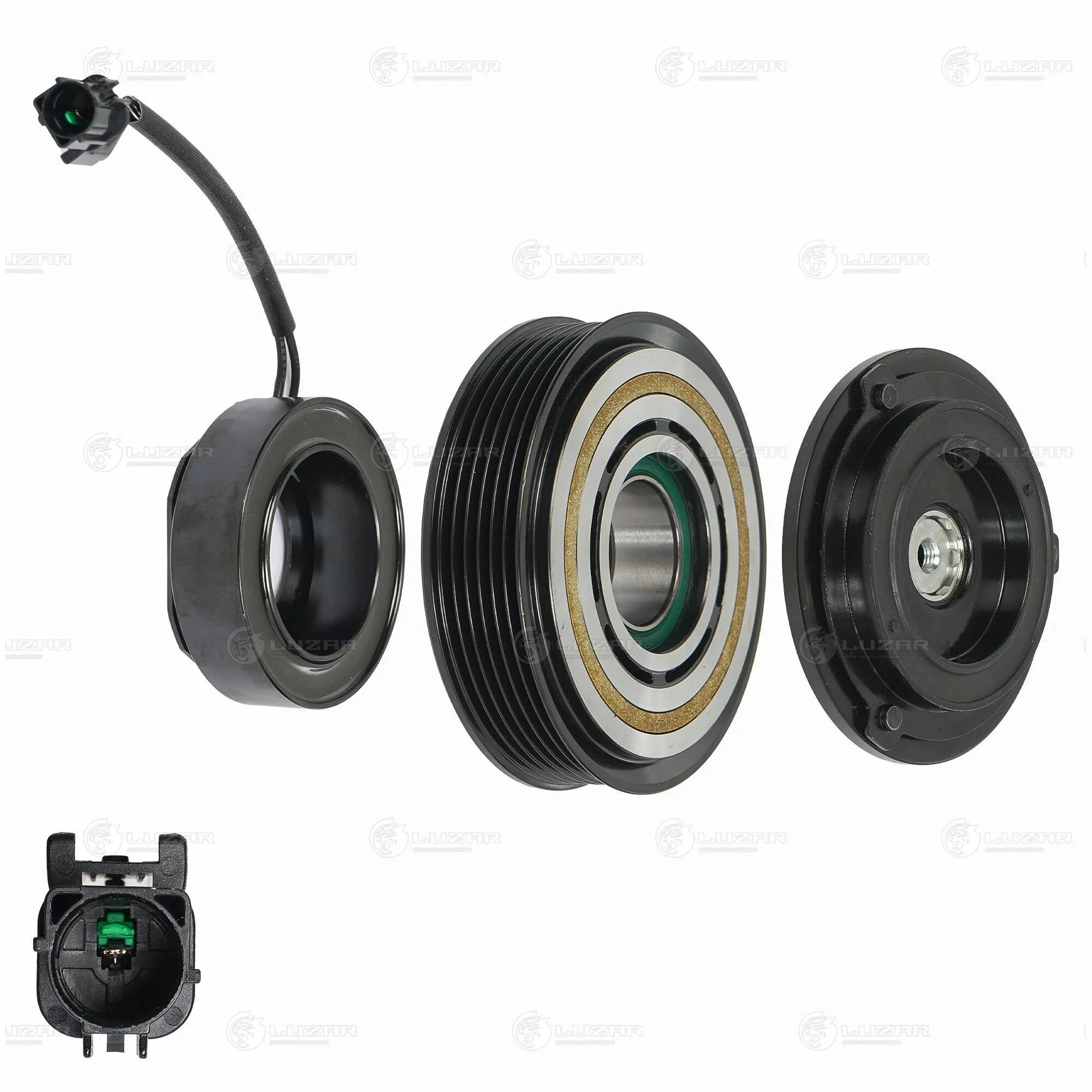 Муфта эл/магн. компрессора кондиц. для а/м Hyundai Solaris (10-)/Kia Rio (10-)