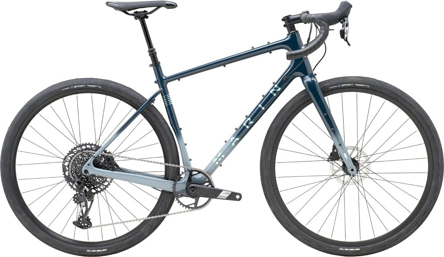 Велосипед гравийный Marin Headlands 2 700C (2025), рама 52 см, цвет Темно-зеленый-серый