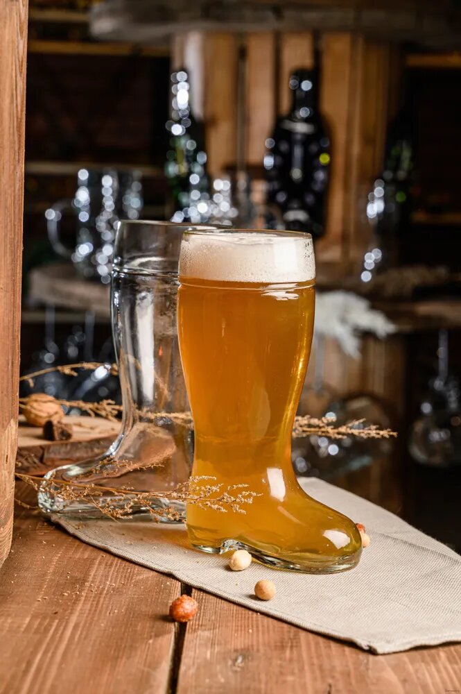 Кружка пивная "Сапог" 500 мл, 1 шт