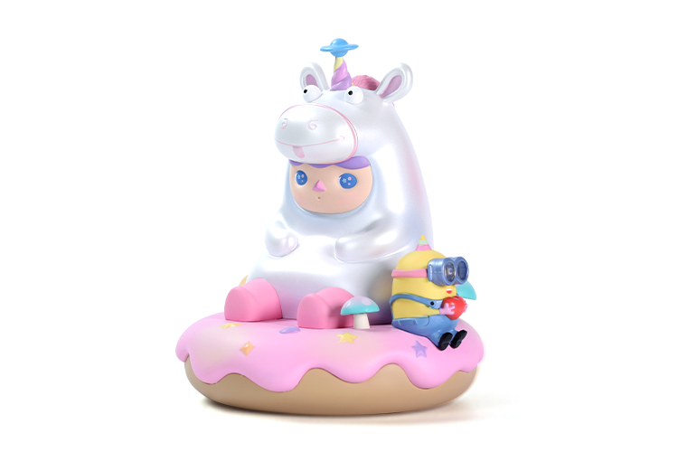 Фигурка унисекс POP MART Pucky Unicorn Милые модные, белый, 14.3 см