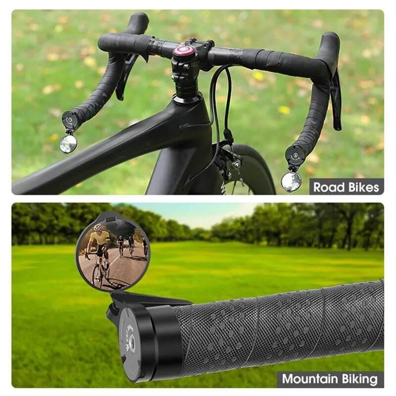 WEST BIKING Зеркало заднего вида для велосипеда с регулировкой на 360 Зеркала для велосипеда