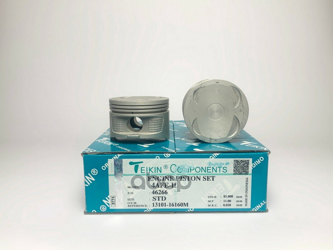 TEIKIN Поршень двигателя с пальцем 1шт 46266-STD TEIKIN арт. 46266STD