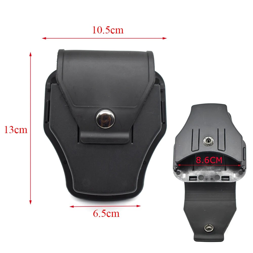 Тактический чехол для наручников CLUSGO черный Черный, Style G