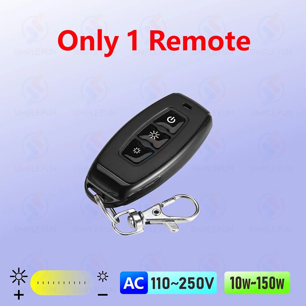 Беспроводной диммер SLMPLEFUN DIMMER01+WP073DIM+KT07DIM only 1 remote