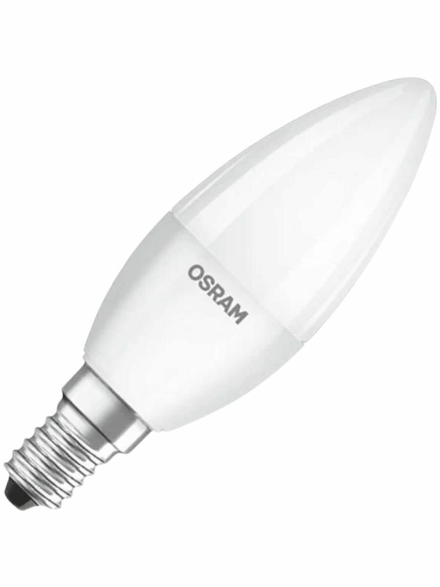Osram Лампочка E14/5.5w(освещает 40w) 470lm 2700k светодиодная(3 штуки в комплекте)
