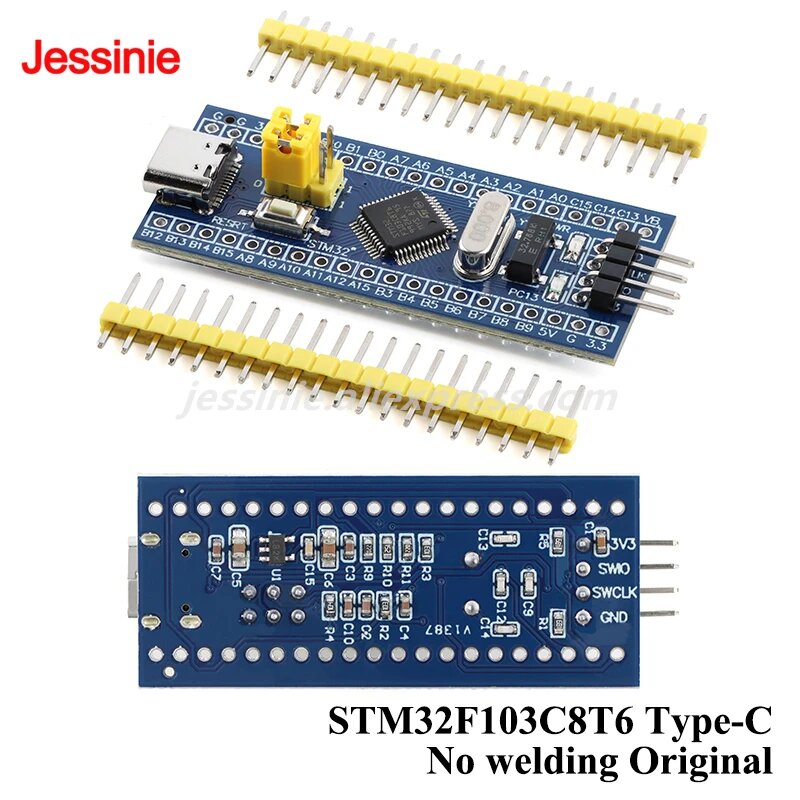 Микроконтроллеры STM32F103C6T6 STM32F103C8T6 APM32F103C8T6 CH32F103C8T6 STM32F103C8T6 Type-C