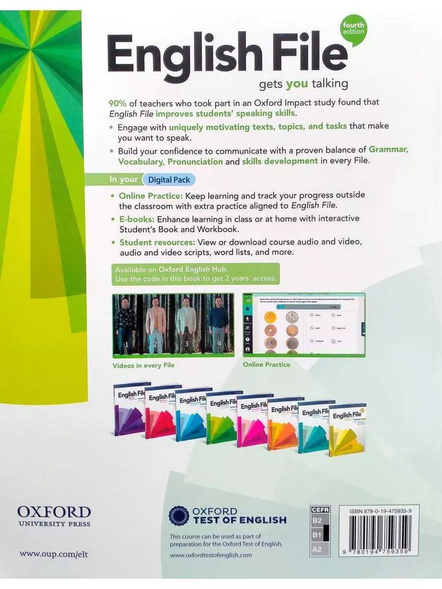 English File 4 ed Intermediate Student Book & Digital Pack | Oxford University Press — фото 1