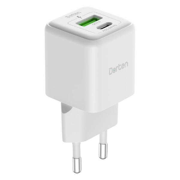 Сетевое зарядное устройство Dorten 20W DN206600 White