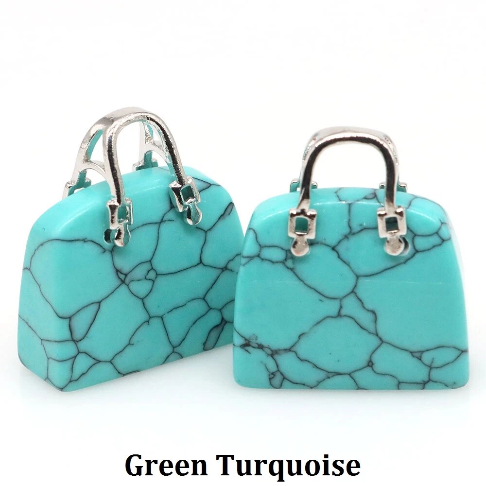 Шармы Green Turquoise, миниатюрные сумочки