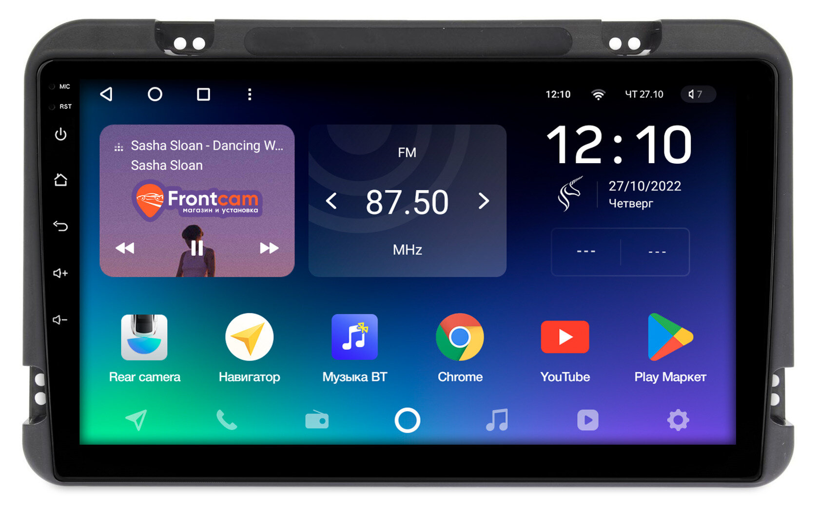 Универсальная магнитола Teyes SPRO PLUS 4/64 9 дюймов RM-9190 на Android 10 (4G-SIM, DSP, IPS) (9 дюймов)