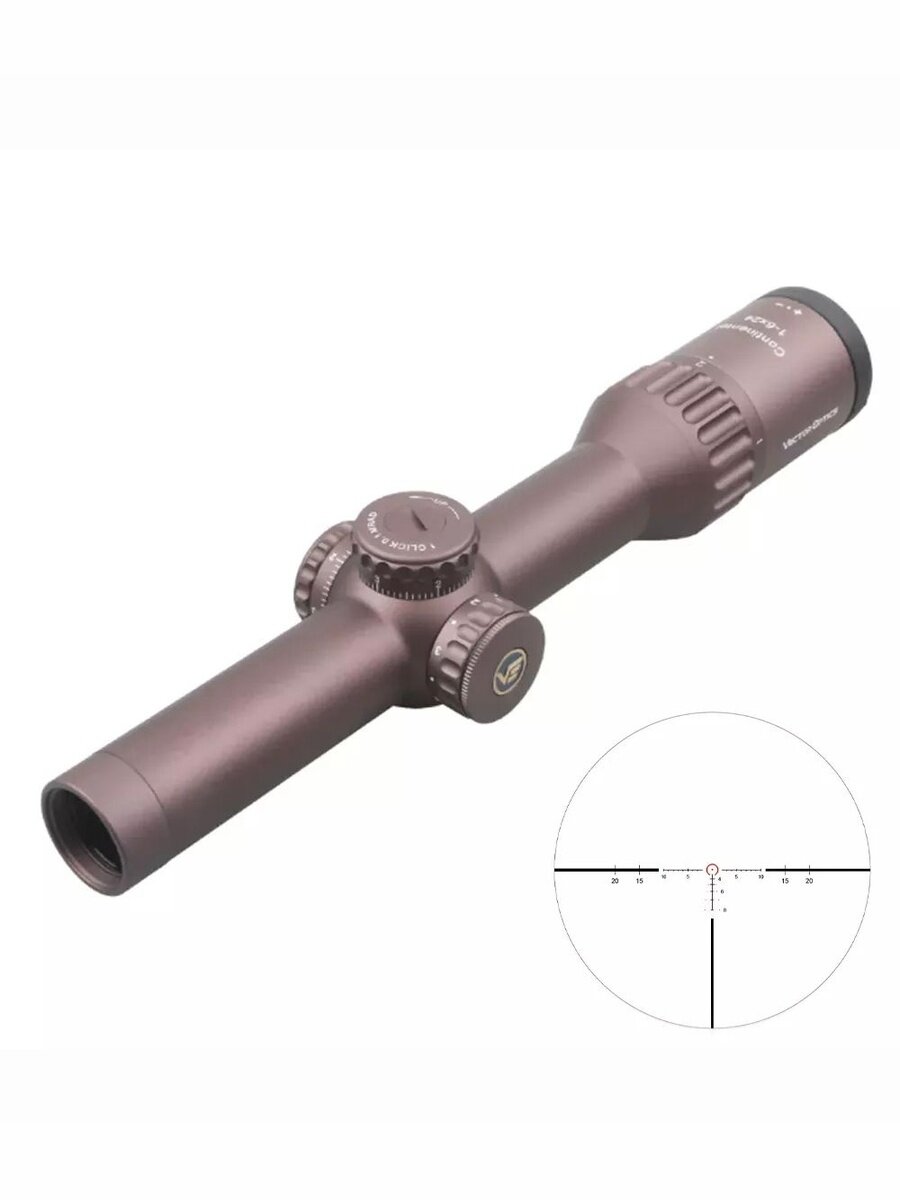 Оптический прицел Vector Optics 30мм SFP Continental x6 1-6x24 Coyote FDE SCOC-34
